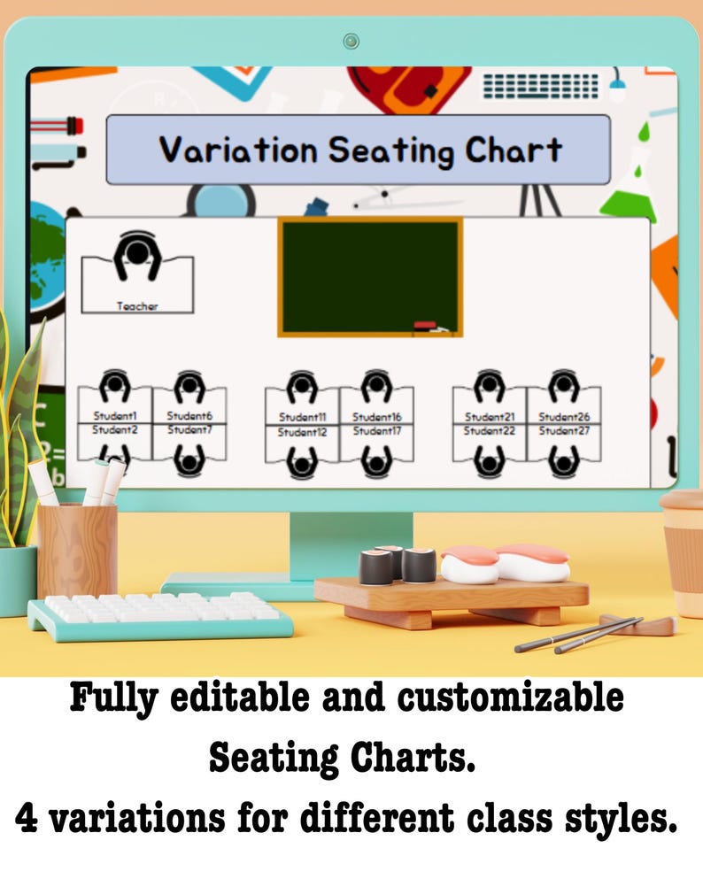 Classroom Setup & Organization Template Bundle | Teacher Supplies and ...