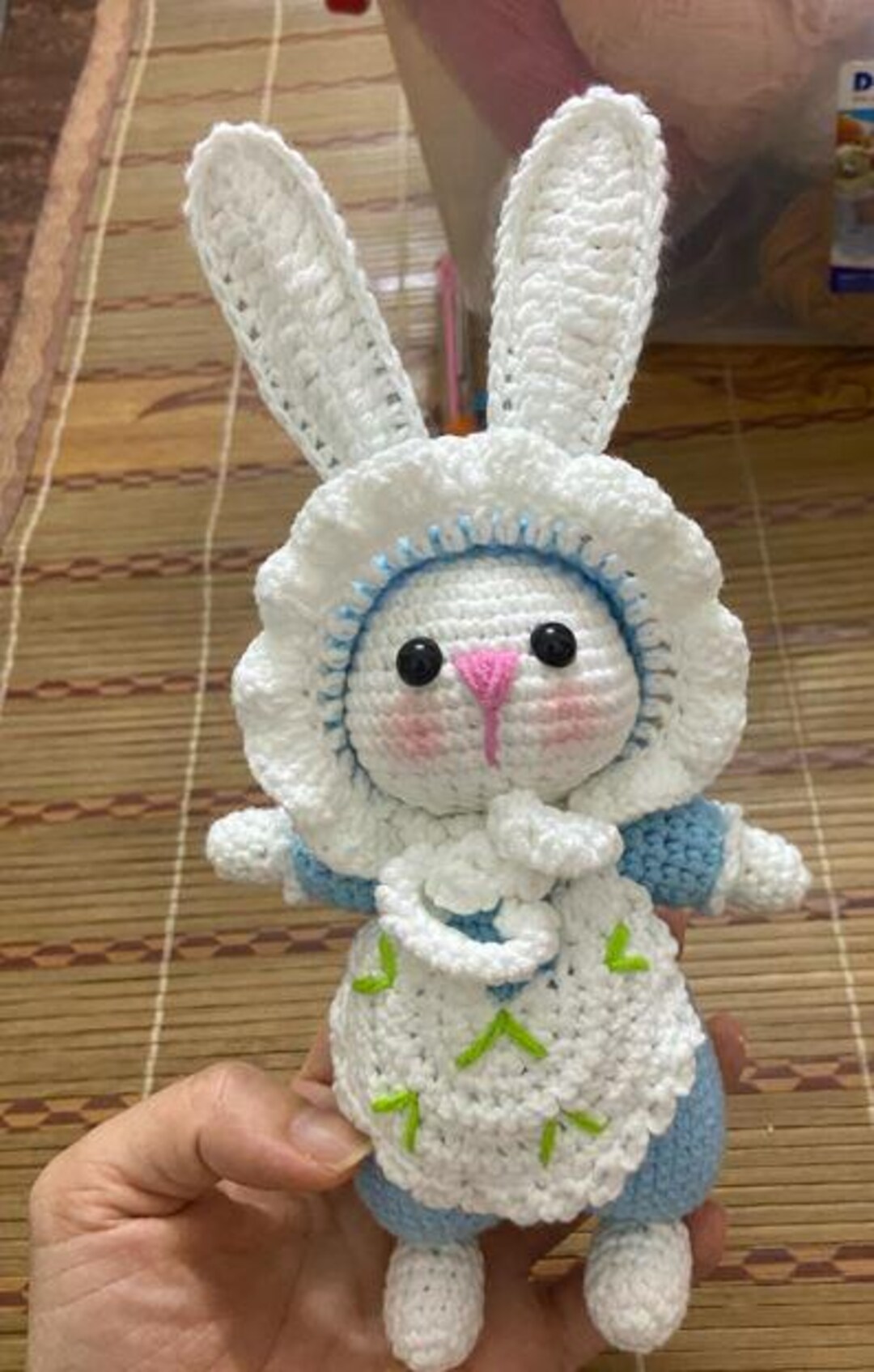 Tang Tang Rabbit, Crochet Cute Bunny, Rabbit Amigurumi, Handmade ...