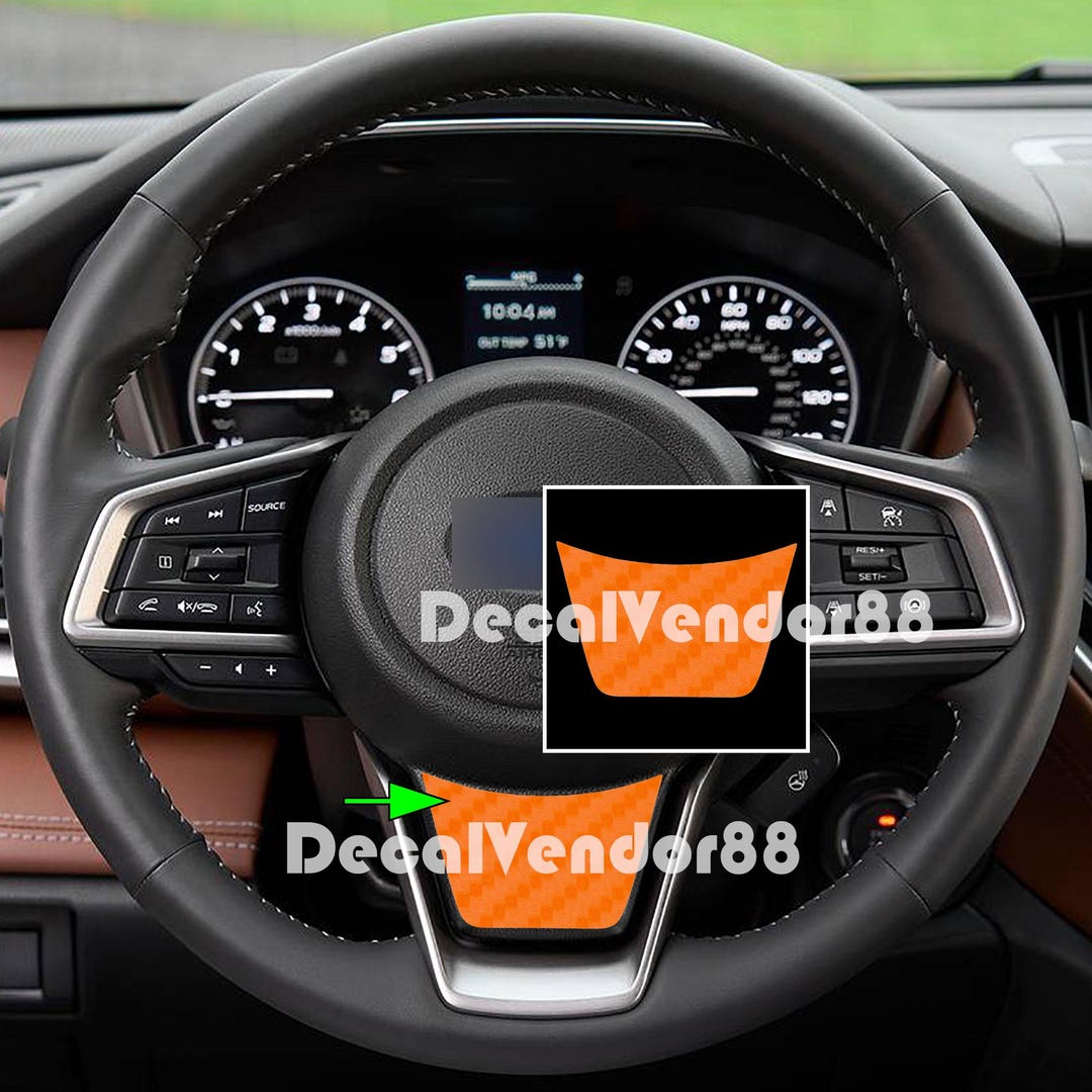 S Steering Wheel Carbon Fiber Vinyl Trim Bottom. 2017+ Models. - Etsy