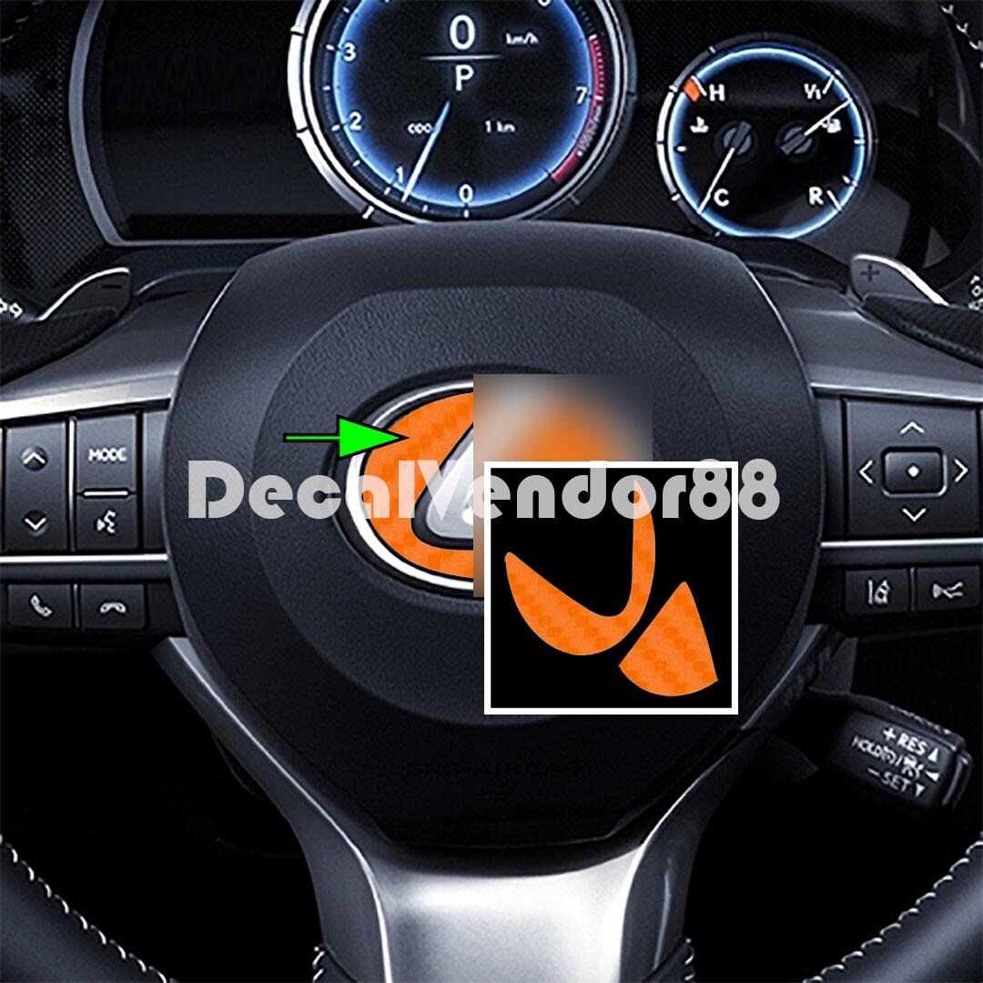 L Steering Wheel Carbon Fiber Vinyl Insert Set. 2016-2022 Models. - Etsy