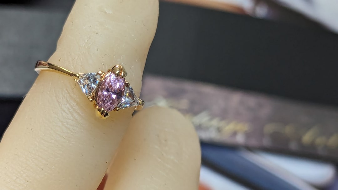 Love in Pink Princess Pink Ring RSC Covenant Collectible With Cz ...