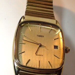 Timex Watch Vintage Quartz LA Cell from the 1970s Mens Wrist | Etsy