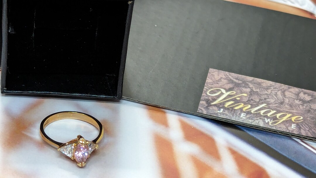 Love in Pink Princess Pink Ring RSC Covenant Collectible With Cz ...