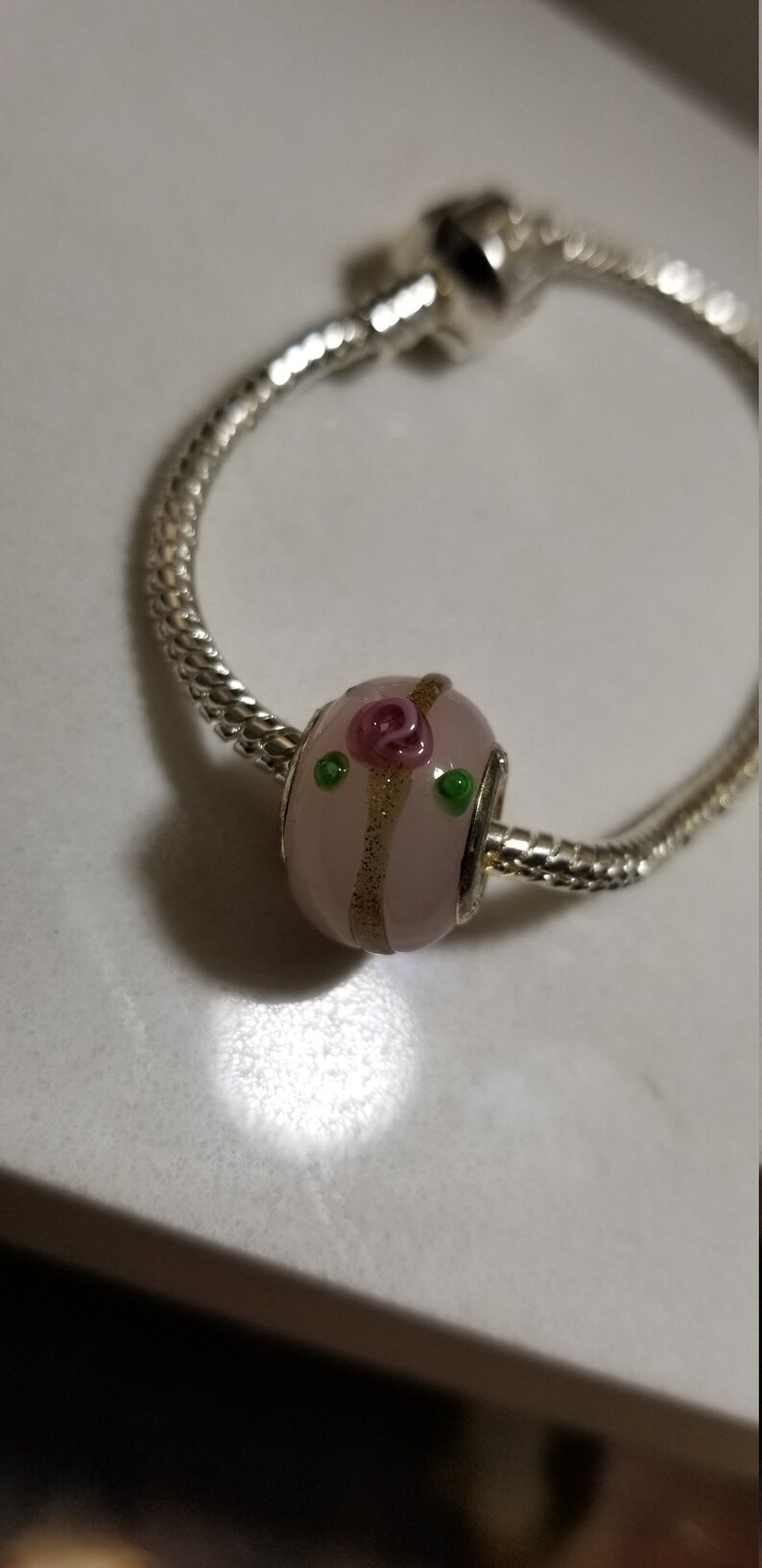 Pandora Wonderful Wedding Cake Bead Charm on Bracelet Silver - Etsy