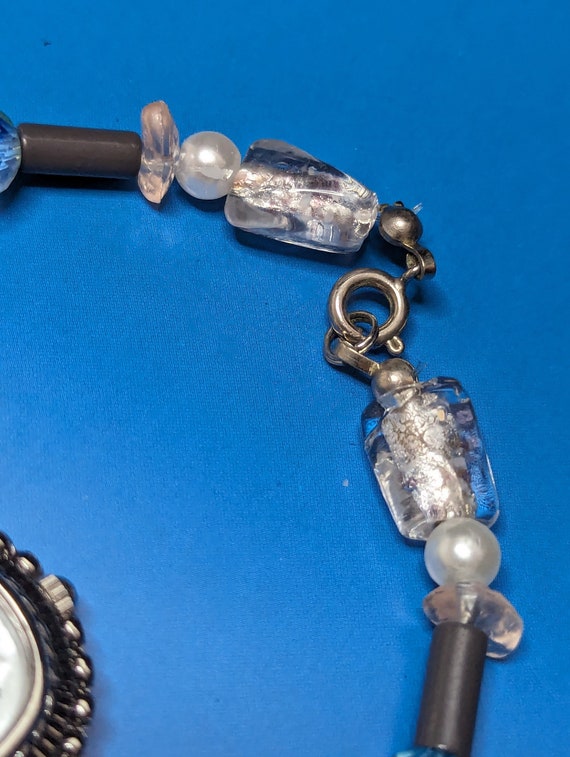 Artisan Made Floating Bracelet Hand made Glass foil b… - Gem