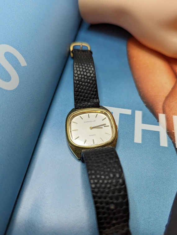 Vintage Men Watch CARAVELLE WORKING Quartz movement - Gem