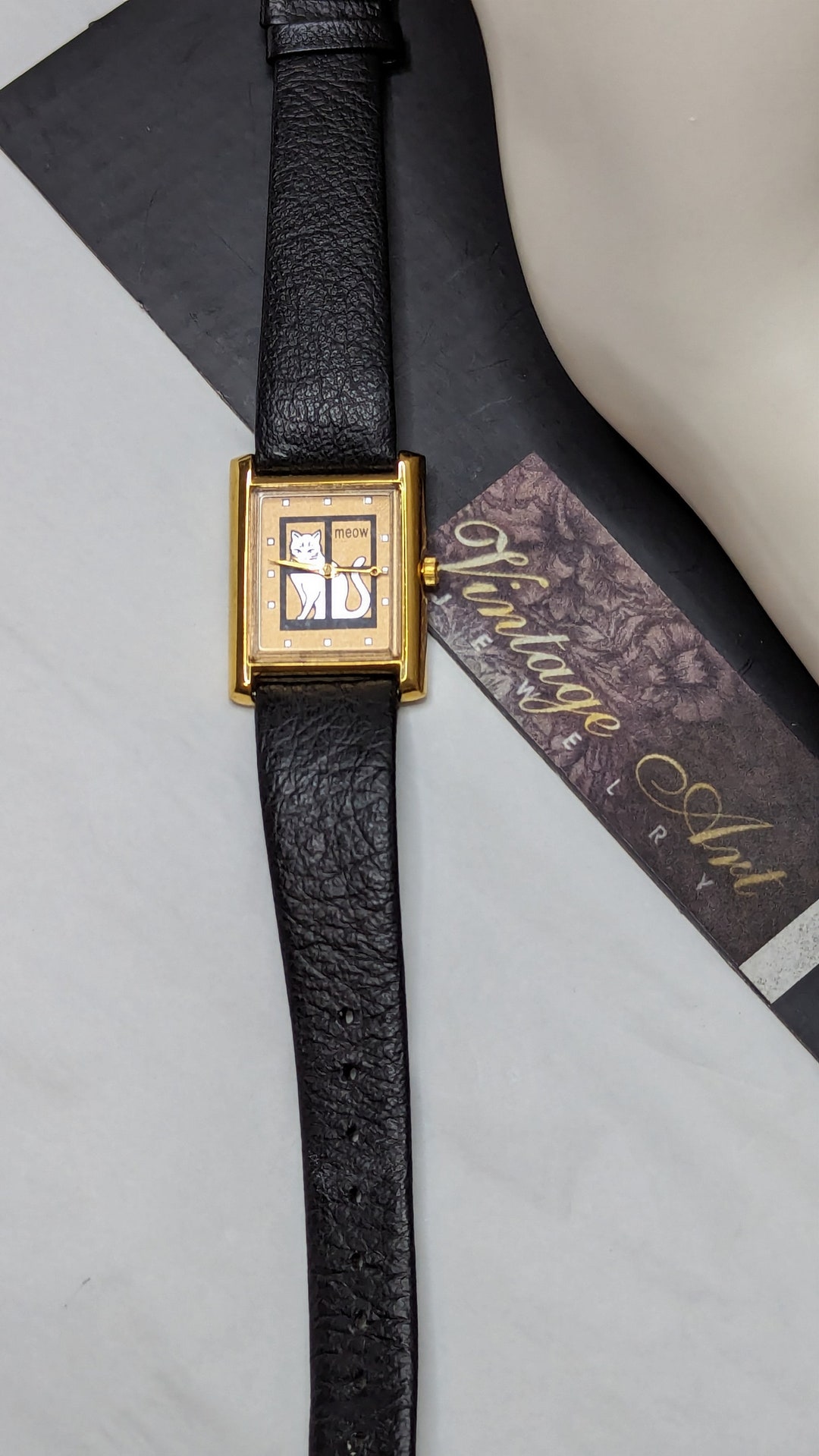 Whimsical Kitty Cat Watch Working Condition - Etsy