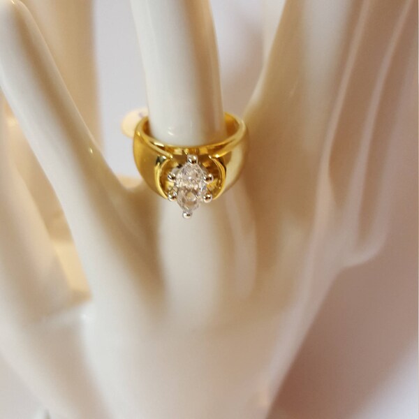 18kt Hge Gold Ring - Etsy