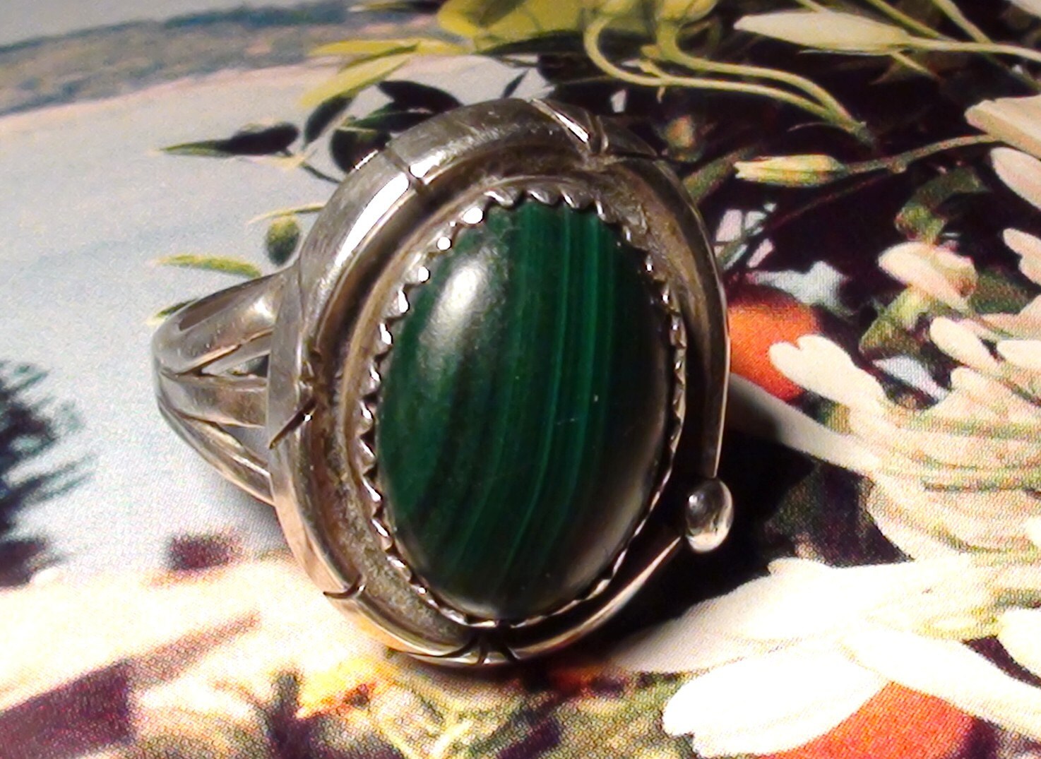 Ring Native American Indian Sterling Silver Hand Polished - Etsy