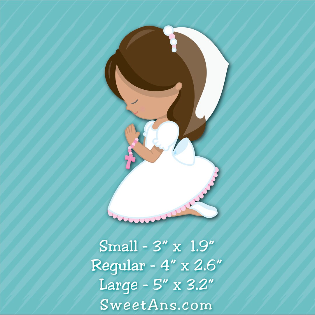 Communion Girl 3D Cookie Cutter - Etsy