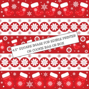 DIGITAL Background Red Christmas Prints Instant Download Printable PNG ...