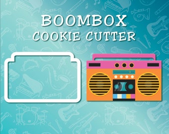 Boom Box Boombox Radio 80s Cookie Cutter - Etsy