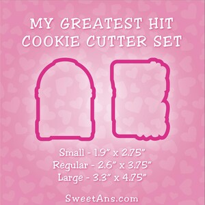Valentine Vintage Retro Jukebox Cutter Set for Cookie, Fondant, Clay - Etsy