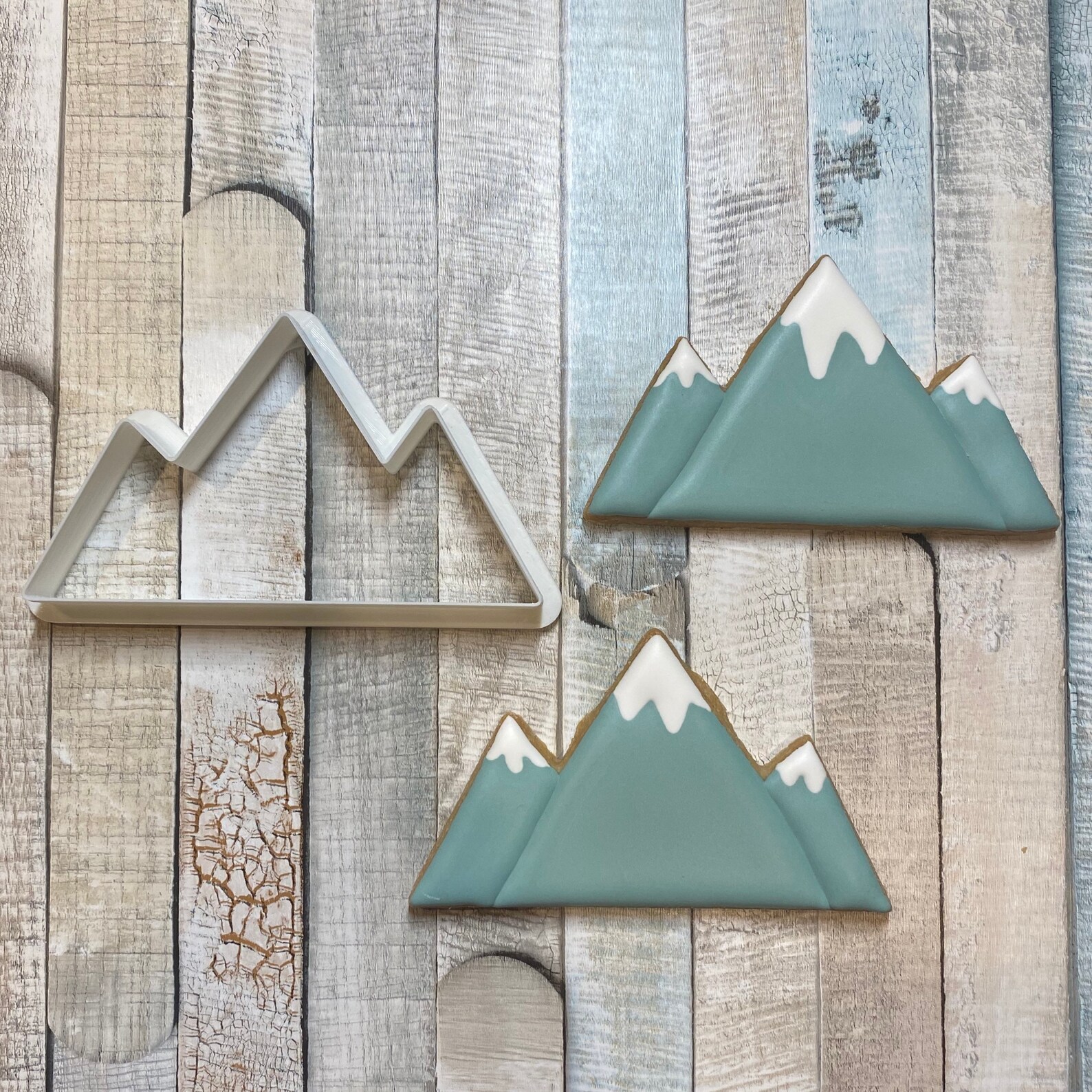 Mountain Range 3D Cookie Cutter - Etsy