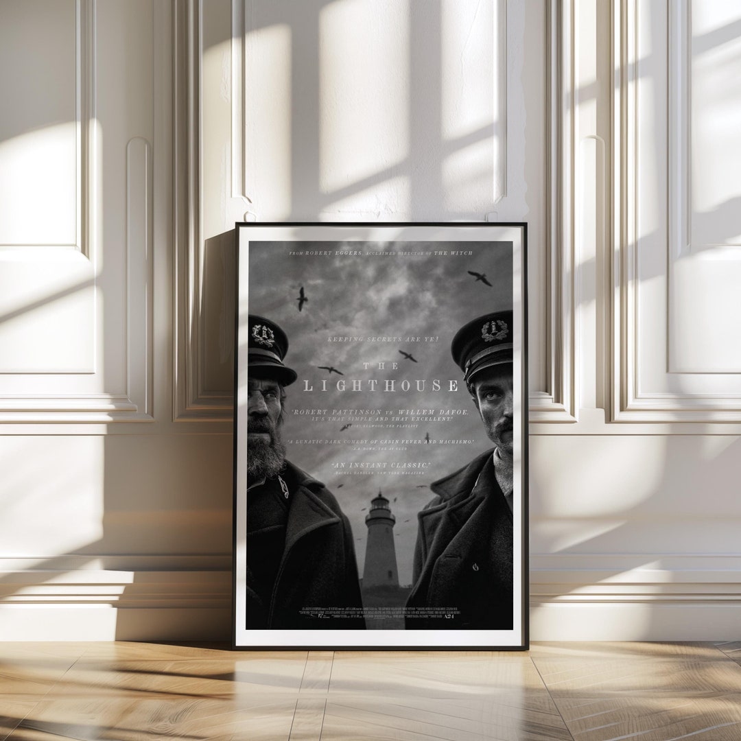 The Lighthouse Movie Poster - A24's Psychological Horror With Willem ...