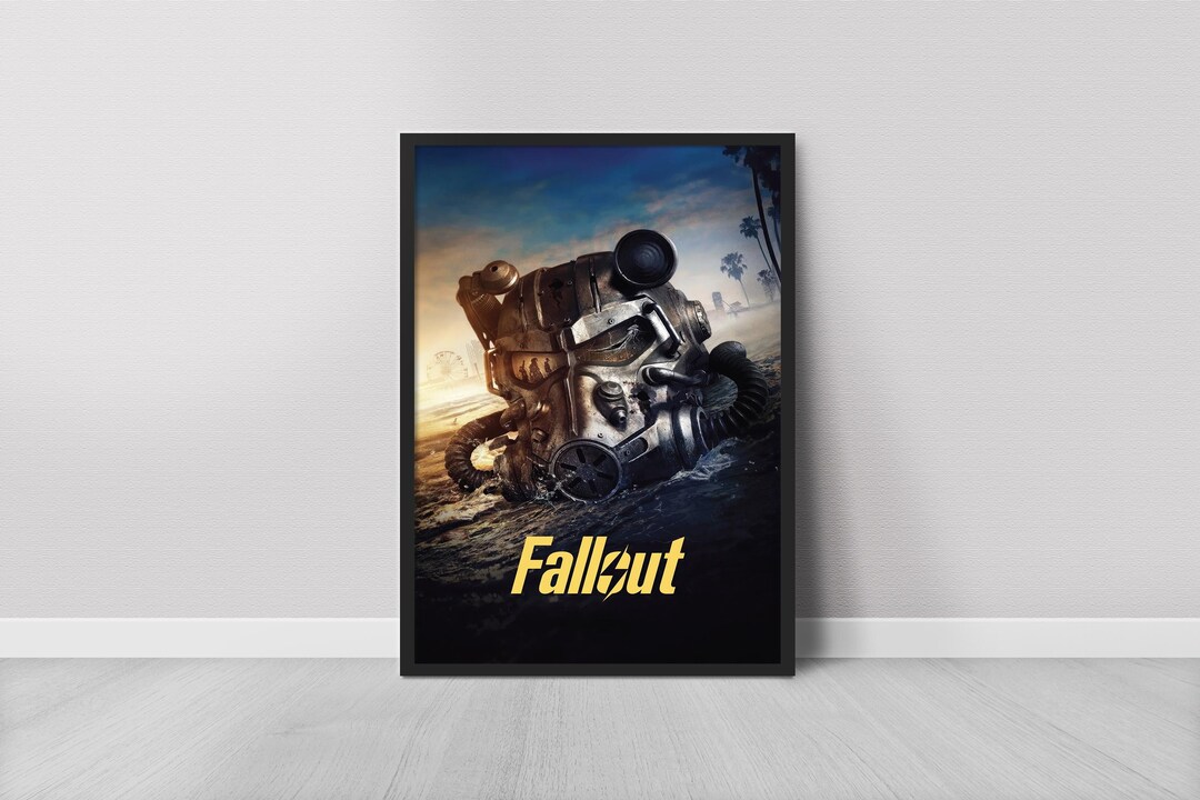Fallout TV Series T-60 Power Armor Helmet Poster - Etsy