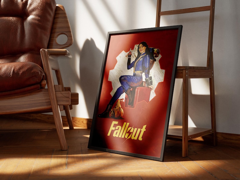 Fallout TV Show Poster | Lucy Maclean | Nuka Cola Print | Pin up Style ...
