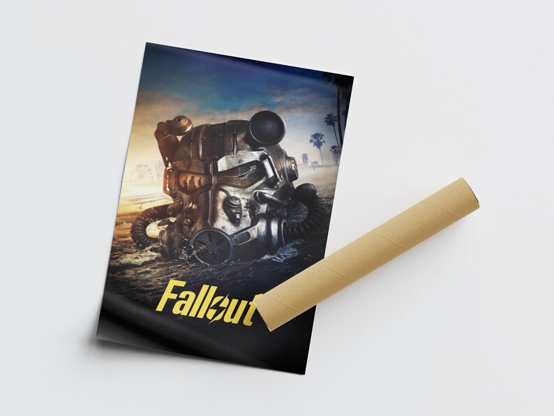 Fallout TV Series T-60 Power Armor Helmet Poster - Etsy