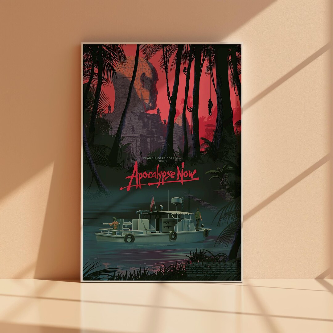 Apocalypse Now Jungle Scene Art Print – Cult Movie Poster (digital ...