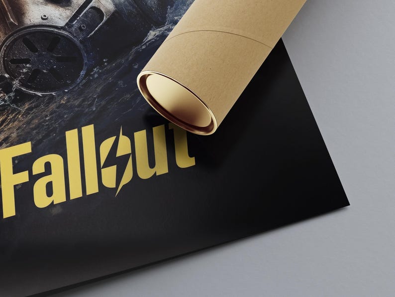 Fallout TV Series T-60 Power Armor Helmet Poster - Etsy