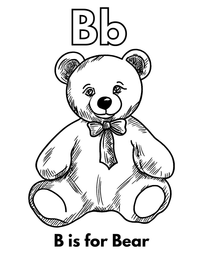 Abcs 26 Printable Colouring Pages for Kids & Preschoolers Colouring ...