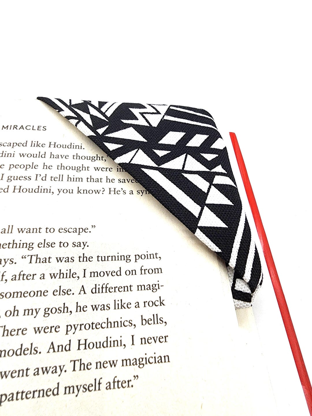 Tribal Fabric Corner Bookmark, Cup Coaster, Book Corner Marker - Etsy