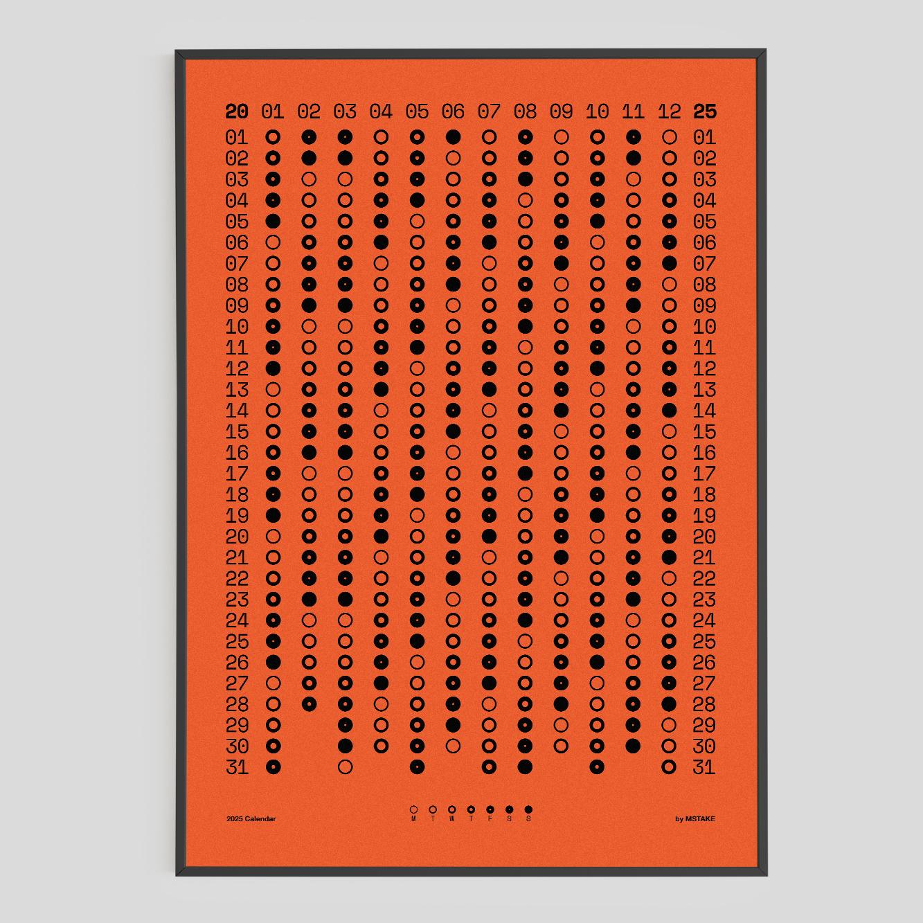 2025 Calendar - Concept 2 - Etsy