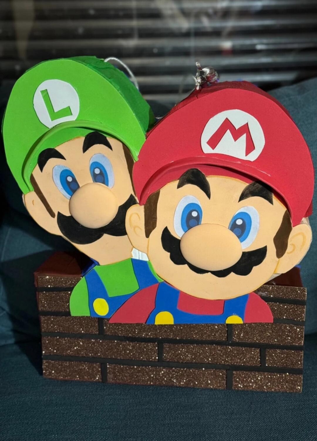 Mario and Luigi Pinata - Etsy