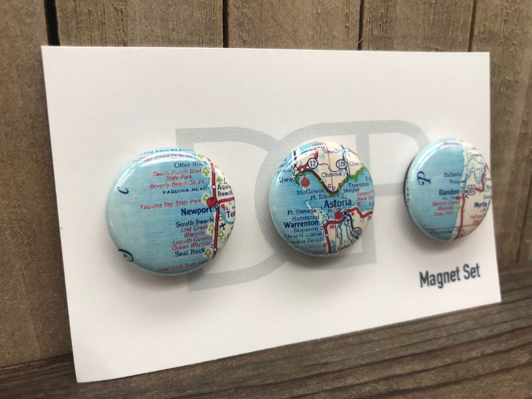 Oregon Coast Magnets, Set of 3 - Etsy