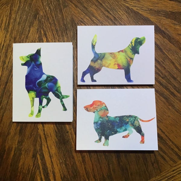 Dog Note Card - Etsy