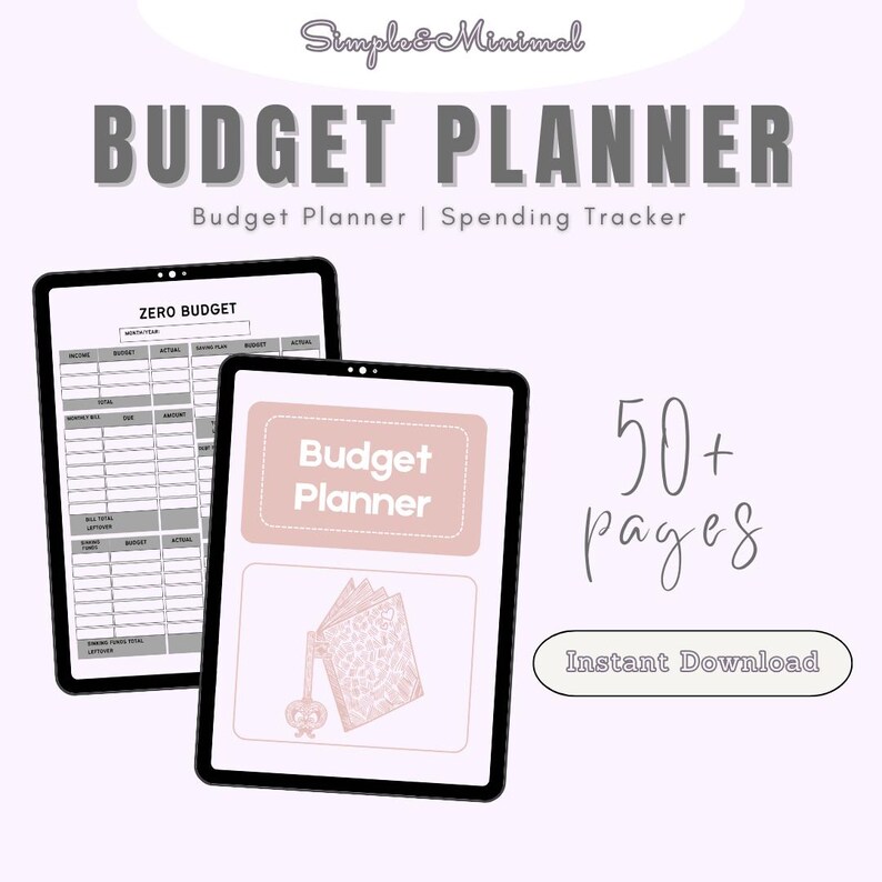 Ultimate Budget Planner Bundle: Google Sheets & Excel, Paycheck ...