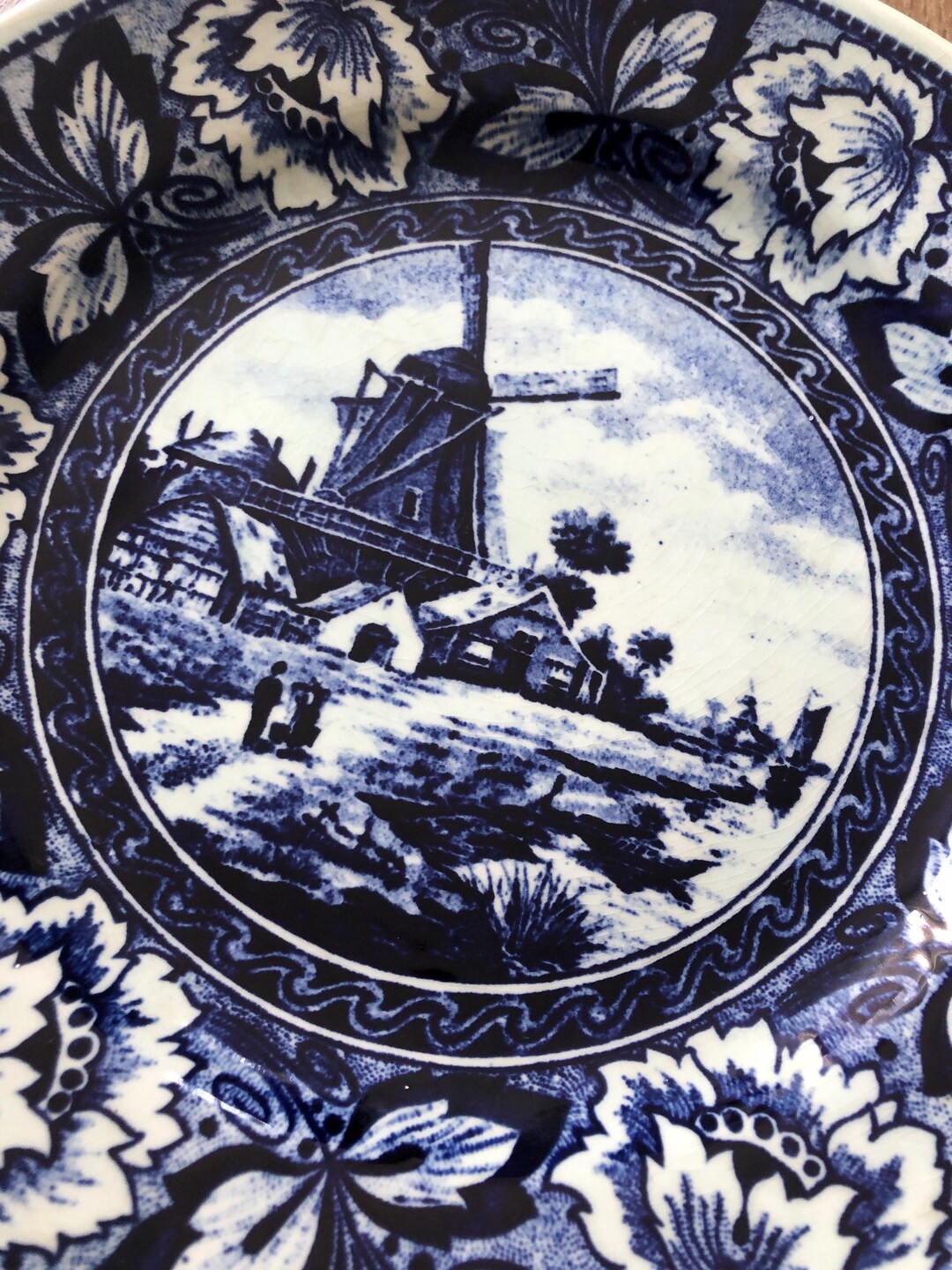 Vintage Delfts Boch Royal Sphinx Wall Plate - Etsy