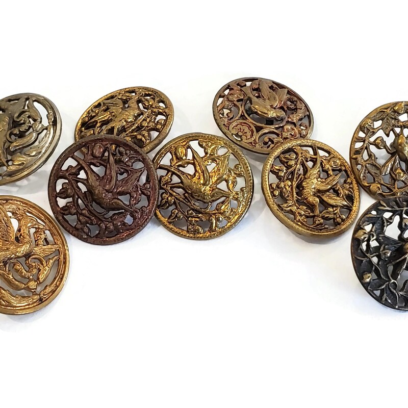 Bird Sewing Buttons - Etsy