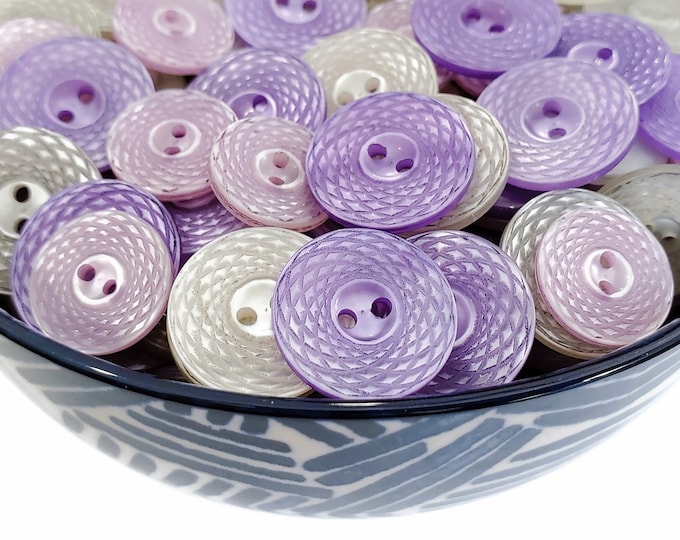 Vintage Bulk Buttons in Your Choice of Colors, 1970s Japanese Sewing ...