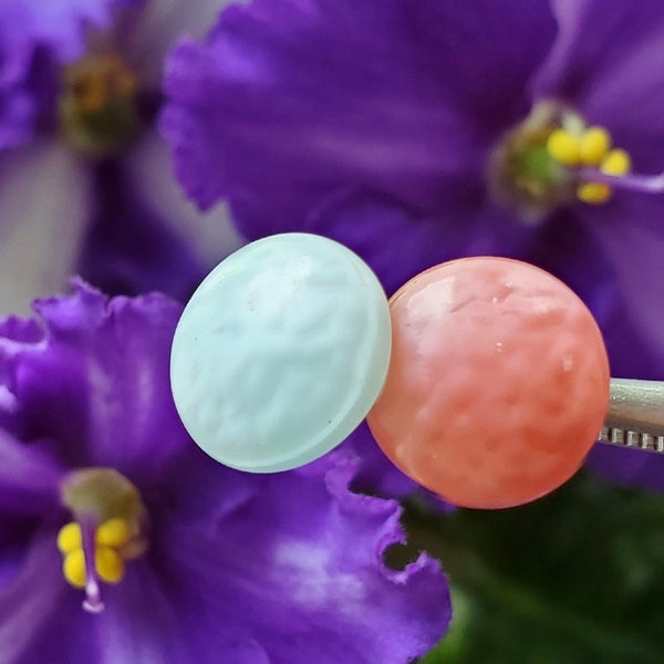 Blue Glass Buttons - Etsy