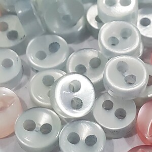 Tiny Vintage Baby Buttons, Color and Quantity Choices, Small Sewing ...