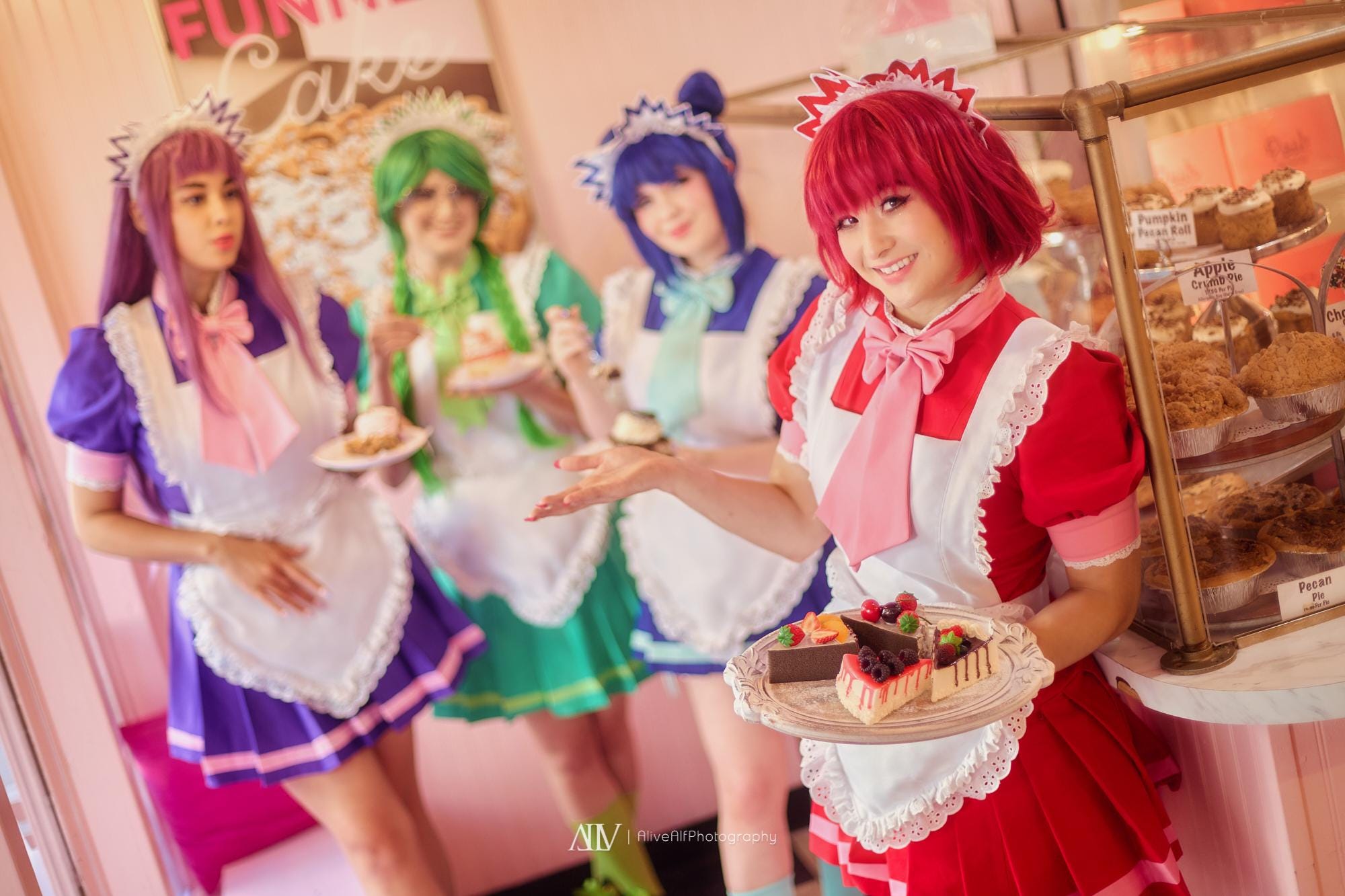 Tokyo Mew Mew Ichigo Momomiya Maid Cosplay Costume COMPLETE WITH WIG - Etsy