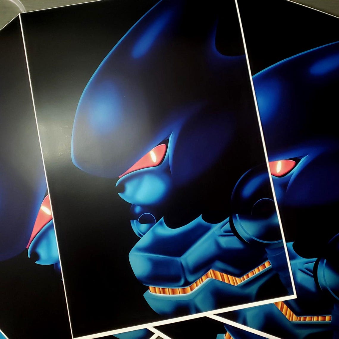 Mechanical Sonic Villain Poster: Glossy Video Game Fan Art (12x18) - Etsy