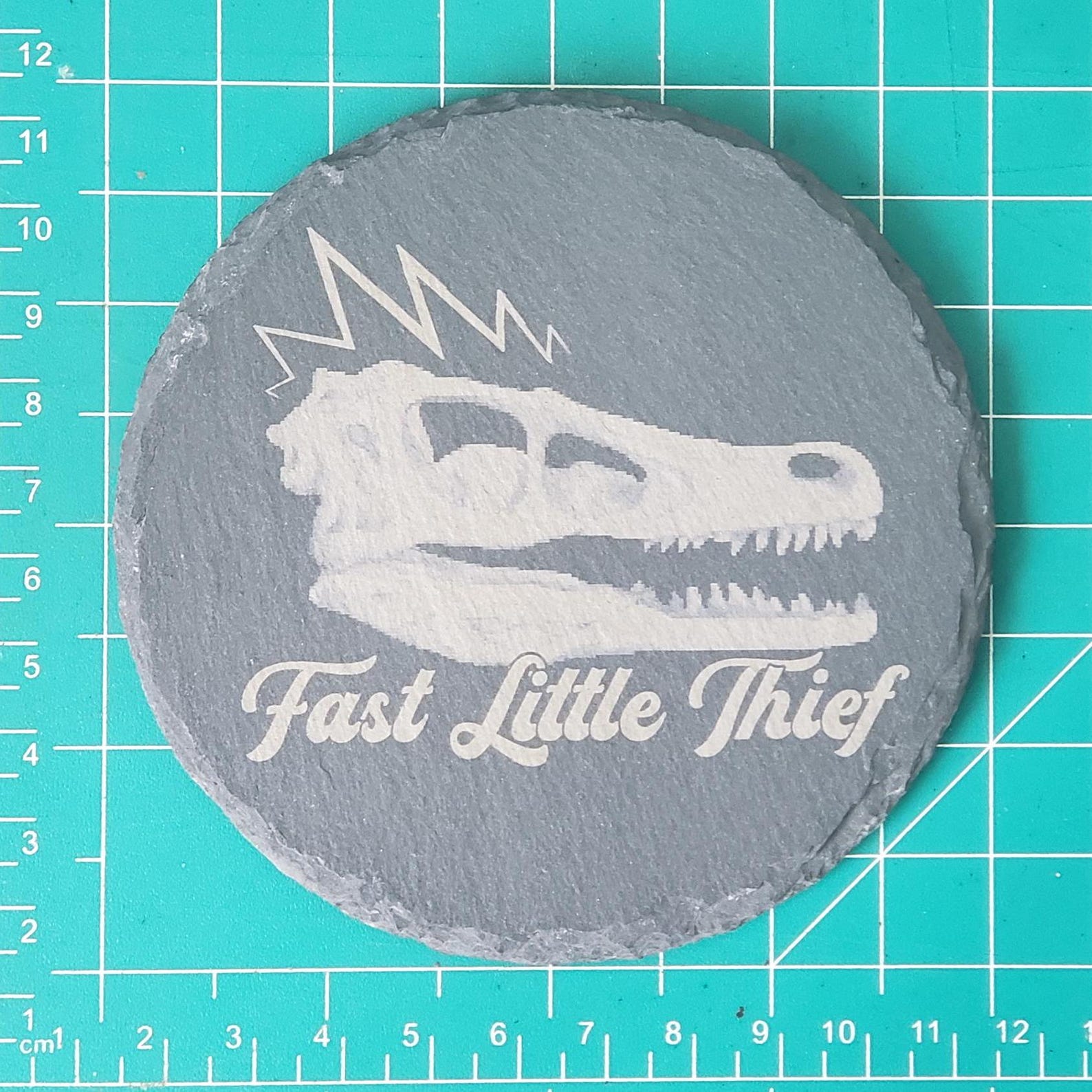 Fossil Stone Coasters, Custome Made, Laser Engraved, Fossil Fighters ...