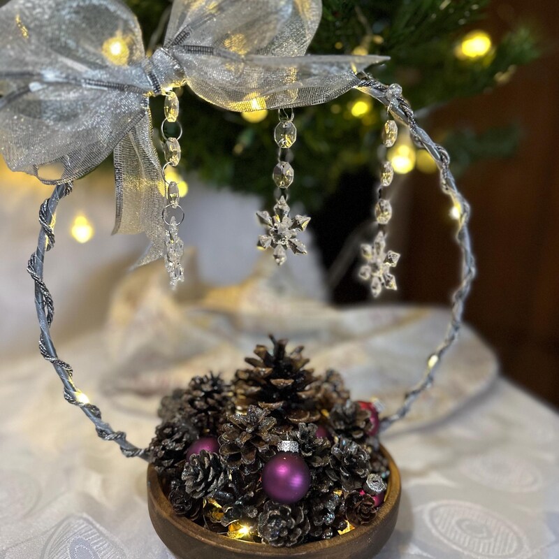 Hoop Centerpiece - Etsy