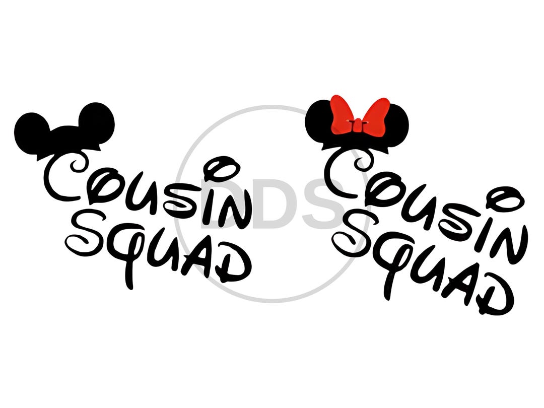 Disney Cousin Squad Png, Disney Trip Png, Disney Cousin Trip Png ...