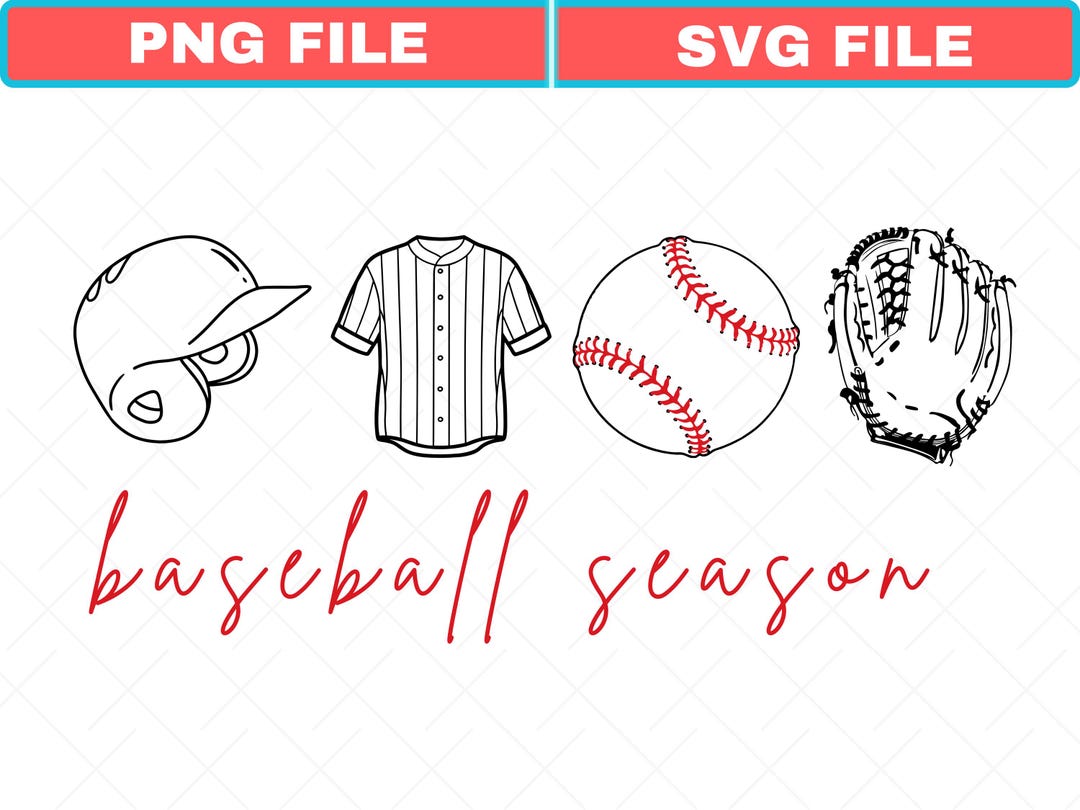 Baseball Season Svg, Game Day Baseball Png Gift, Women's, College ...