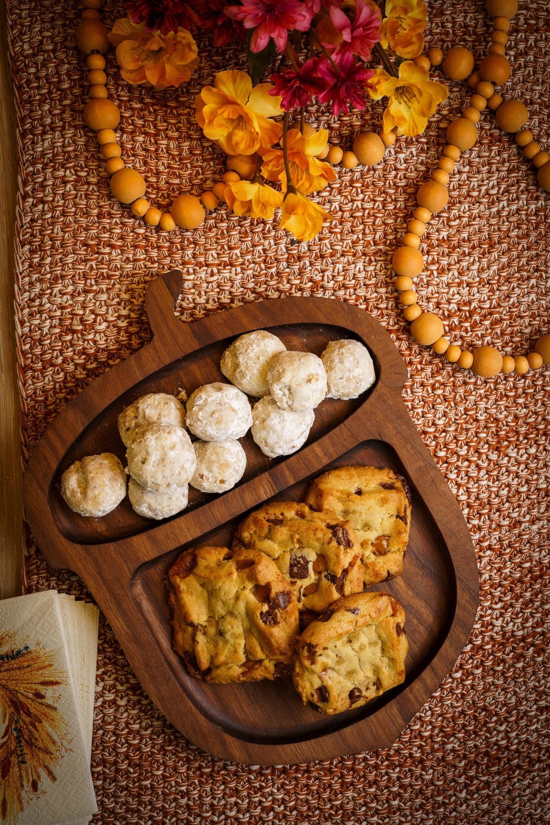 Handmade Wood Acorn Tray: Rustic Fall Decor, Jewelry Dish - Etsy