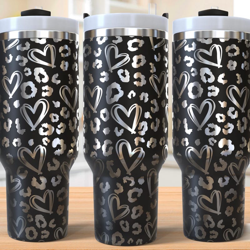 Cheetah Laser Tumbler - Etsy