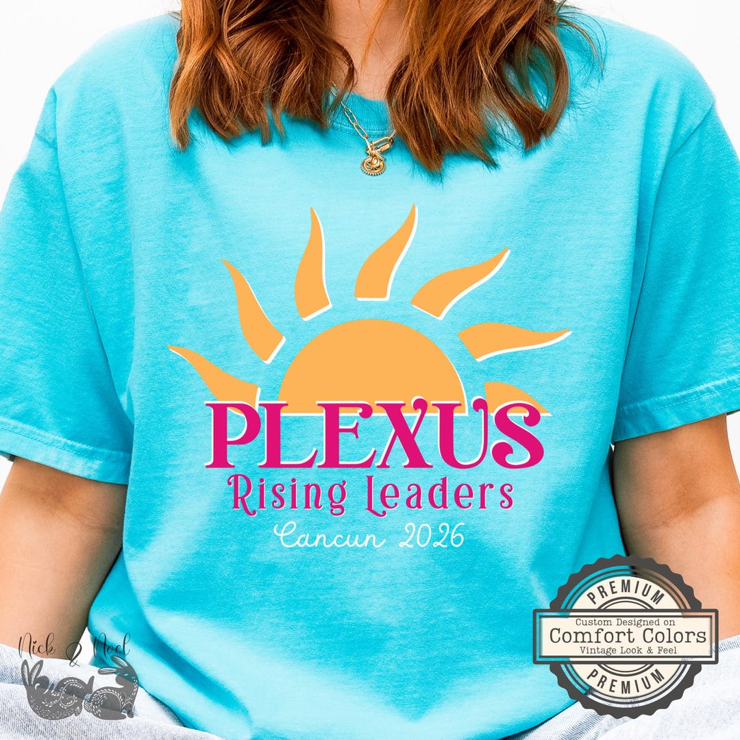 Plexus Shirt, Sun Graphic on Comfort Colors Vintage Wash Tee, Leader's ...