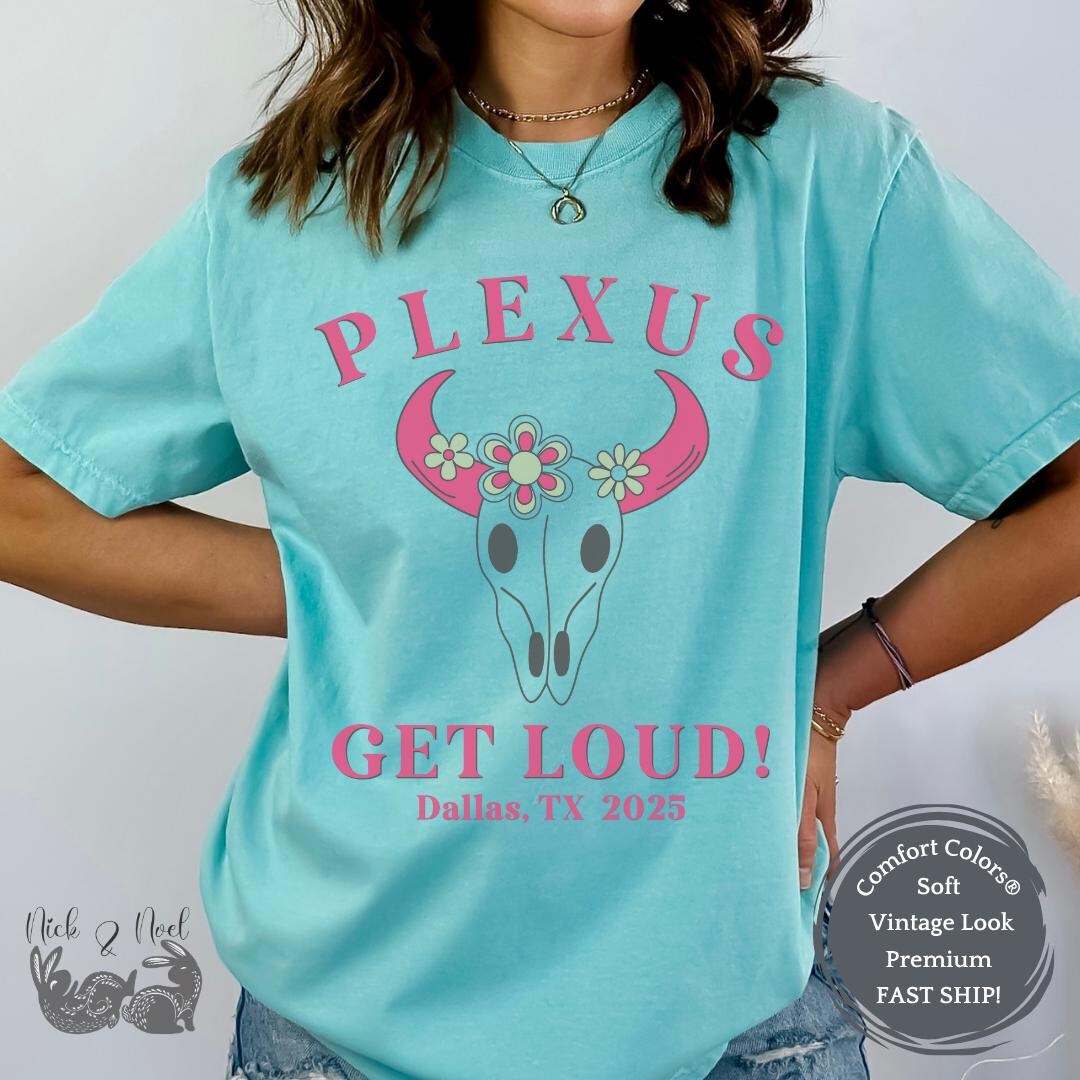 Plexus Cowgirl, Get Loud Shirt, Comfort Colors Vintage Look, Plexus ...