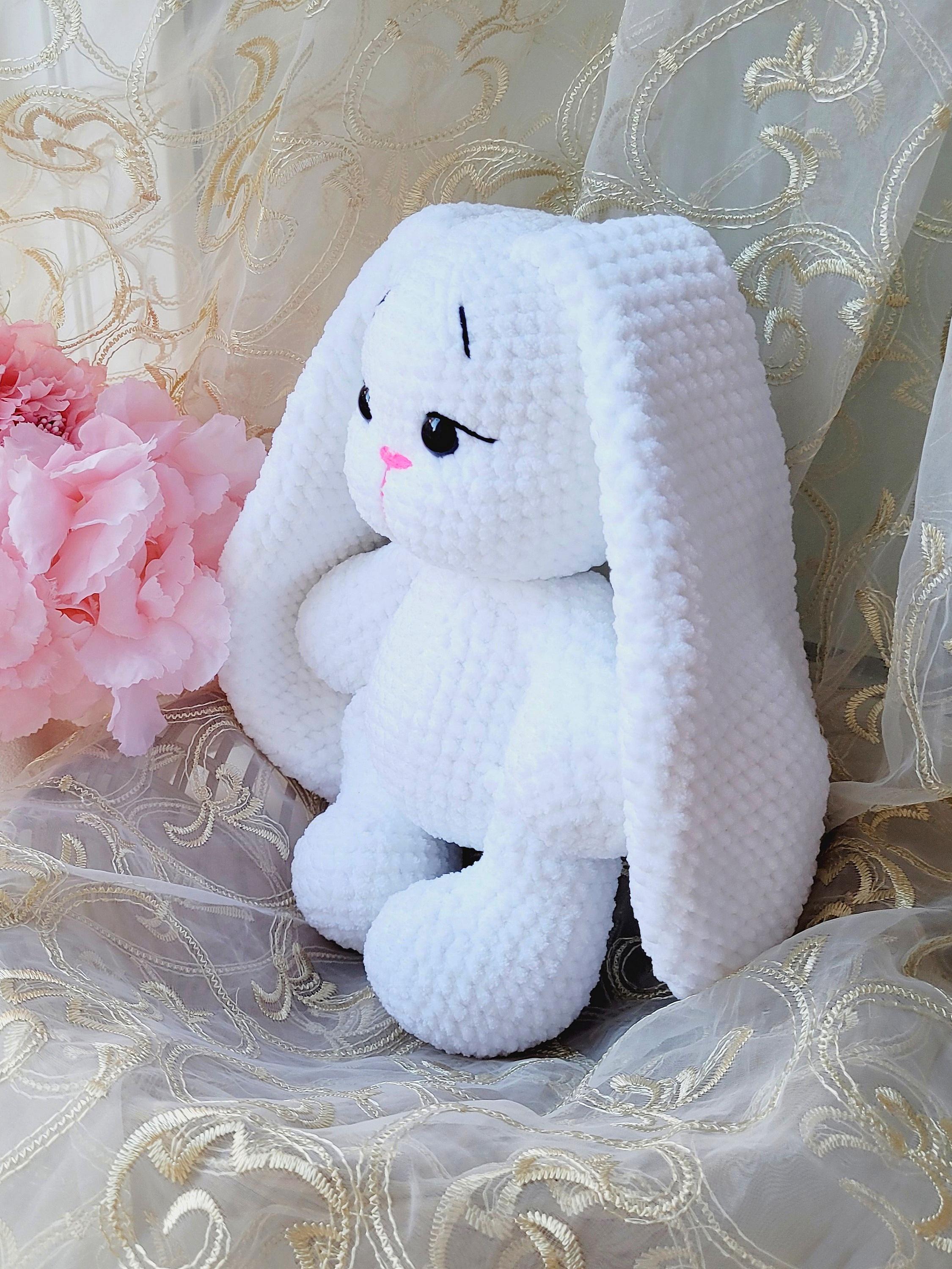 Cute Rabbit Plushie Tutorial Crochet Bunny Plush - Etsy