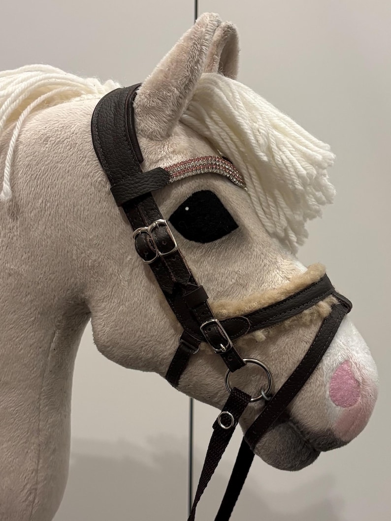 Anatomical Bridle for Hobby Horse (horse Not Included) - Etsy