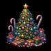 Christmas Clipart Bundle Santa Claus Snowman DIY Craft Christmas Trees ...