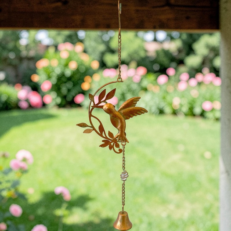 Hummingbird Bell - Etsy